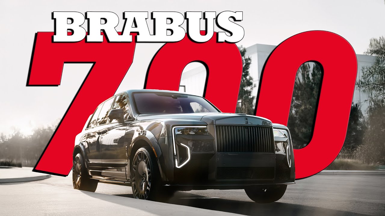 Brabus 700 Cullinan Series II: A $1M+ Widebody Rolls-Royce with Full ...