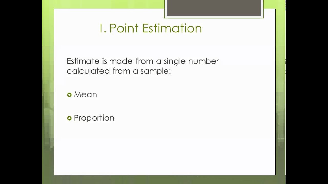 Introduction to Inference