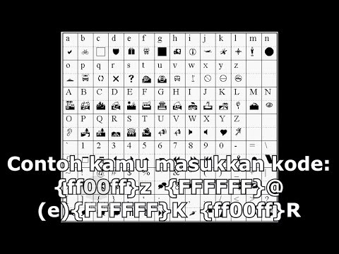 JGRP Guide : Cara Membuat /tag bergambar logo dari font webdings. – The ...