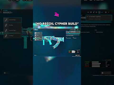 BROKEN *NO RECOIL* CYPHER Meta on Warzone π #warzone #callofduty #bo6 #rebirthisland #cod #shorts