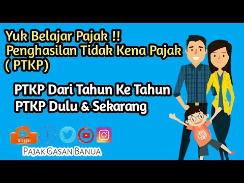 PTKP Pajak Tahun Ke Tahun