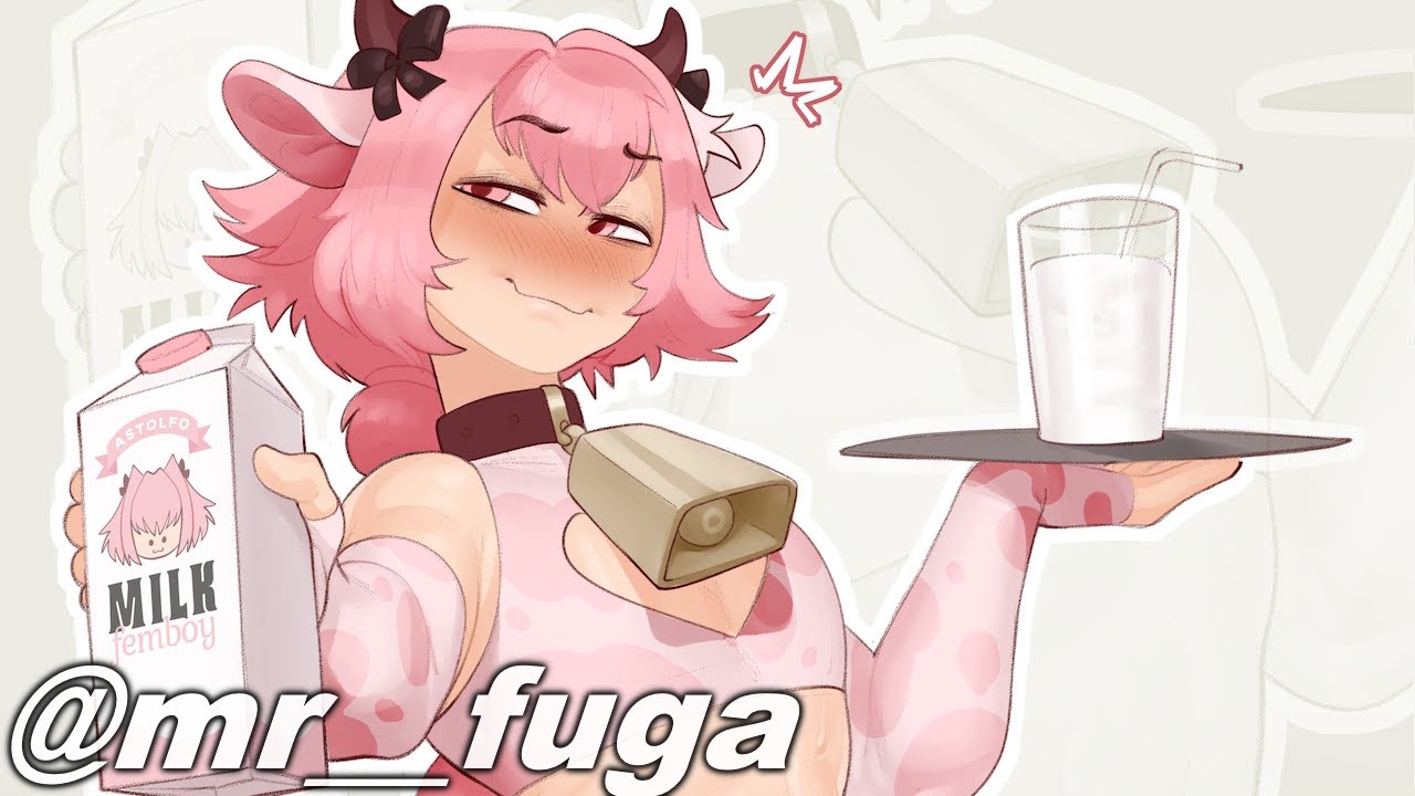 Free Femboy MILK [daivijohn Comic Dub]