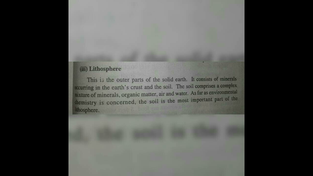 Lithosphere 🗺️ | 🌊🏞️Environmental Segments 🗺️🌌| #juniorscientificassistant
