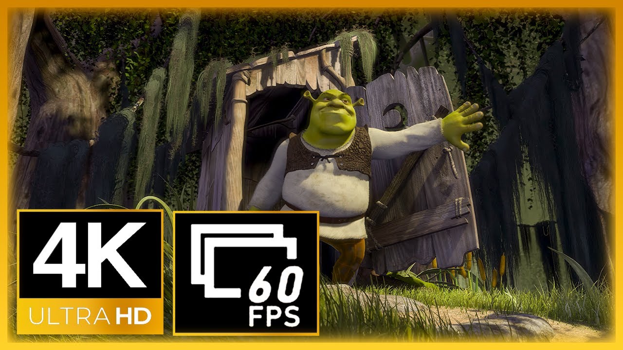 Shrek (2001) - All star | Intro (4K 60FPS) (Remastered)