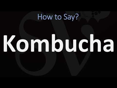 How to Pronounce Kombucha? (CORRECTLY)