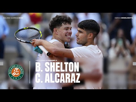Highlights Alcaraz vs Shelton Round 4 | Roland-Garros 2025