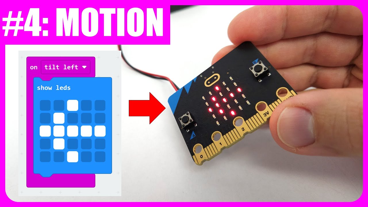 Motion control with micro:bit | Tutorial #4