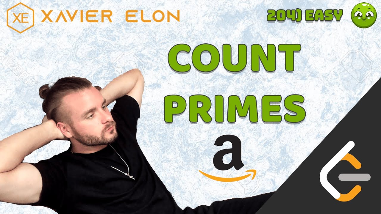 LeetCode 204 | Count Primes | Solution Explained (Java + Whiteboard)