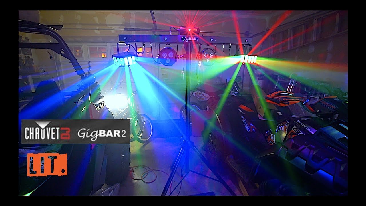 Chauvet Gig Bar 2 мобильный комплект светового оборудования купить в ...