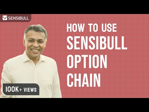 How to use Option Chain - Nifty, Bank Nifty, NSE Stocks