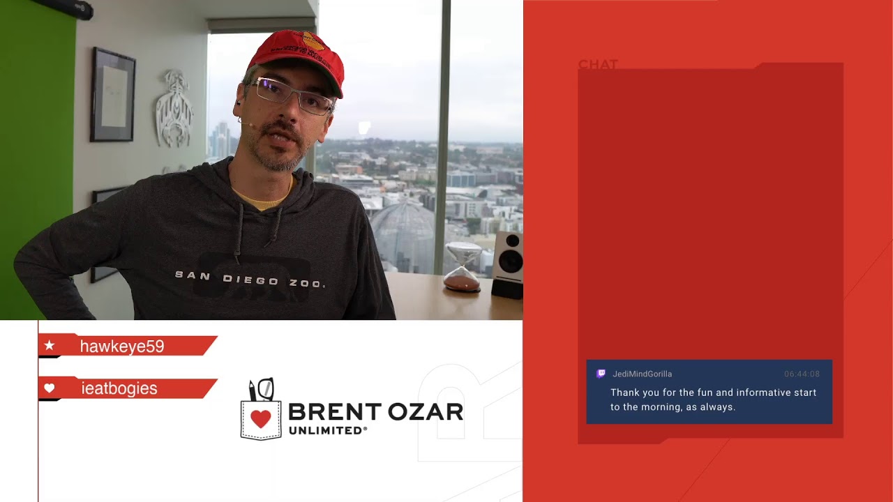 Watch Brent Design OLTP Queries with Stack Overflow Data