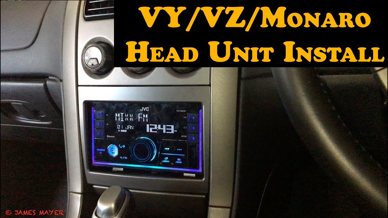 Head Unit Install (with Steering Controls) VY/VZ/Monaro // How to
