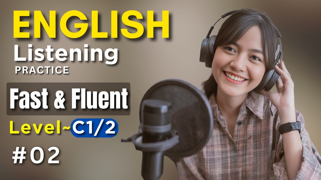 Improve your listening | English Listening Practice Daily - C1/2 | Listening Comprehension
