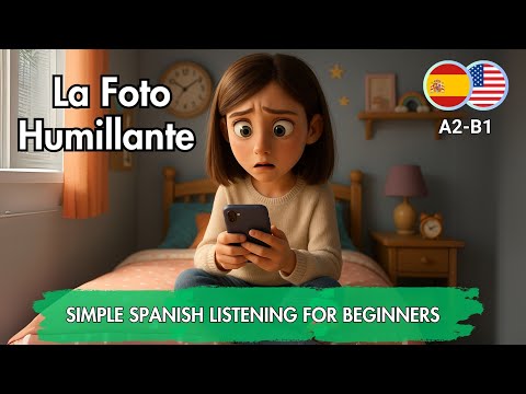 She was bullied... till this happened | A2 Spanish Story for Beginners
