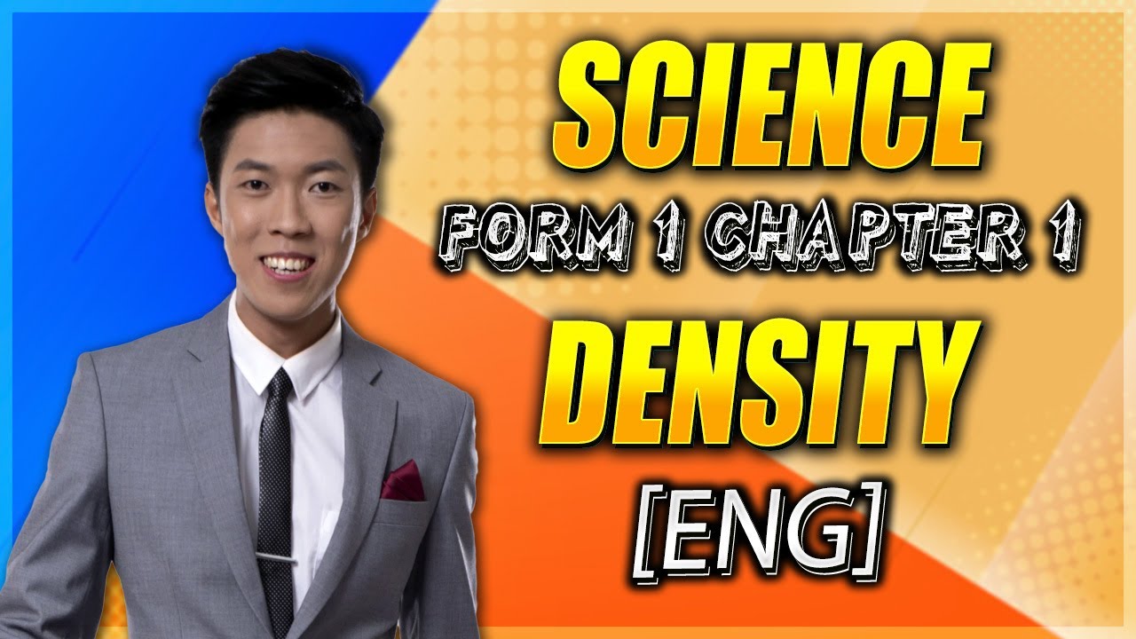 SCIENCE FORM 1 CHAPTER 1 SUBTOPIC DENSITY || ENGLISH