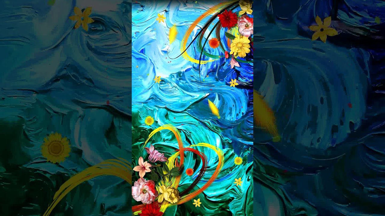 Cartoon paint graffiti one Animated