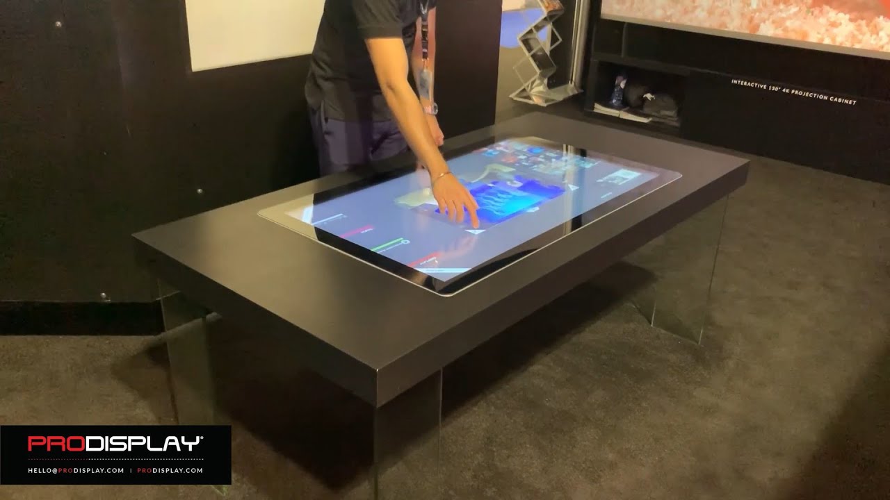 Pro Display Touch Table ISE 2020