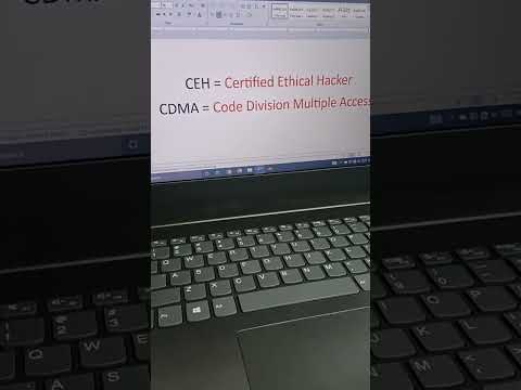 CEH and CDMA meaning in networking