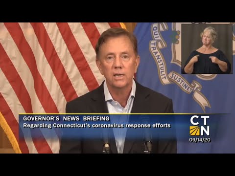 Governor Lamont's September 14, 2020 4PM Coronavirus Update