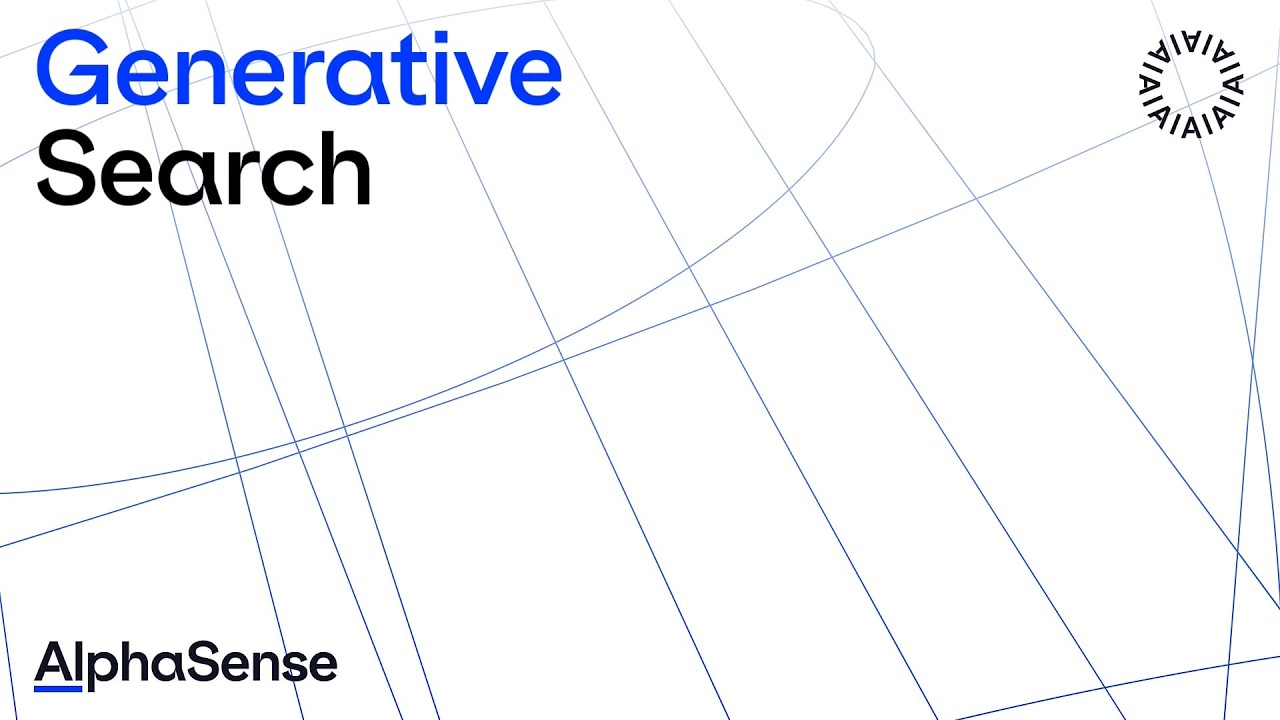 Introduction to Generative Search | AlphaSense