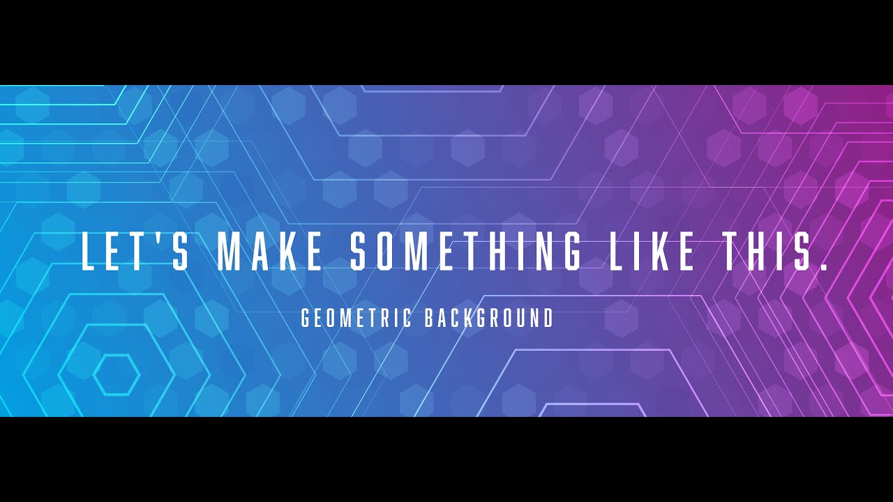 Hexagon abstract background in adobe illustrator. Lets make something like this