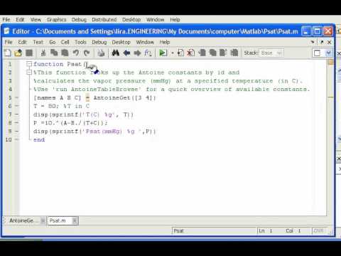 Using the /Matlab/Psat folder