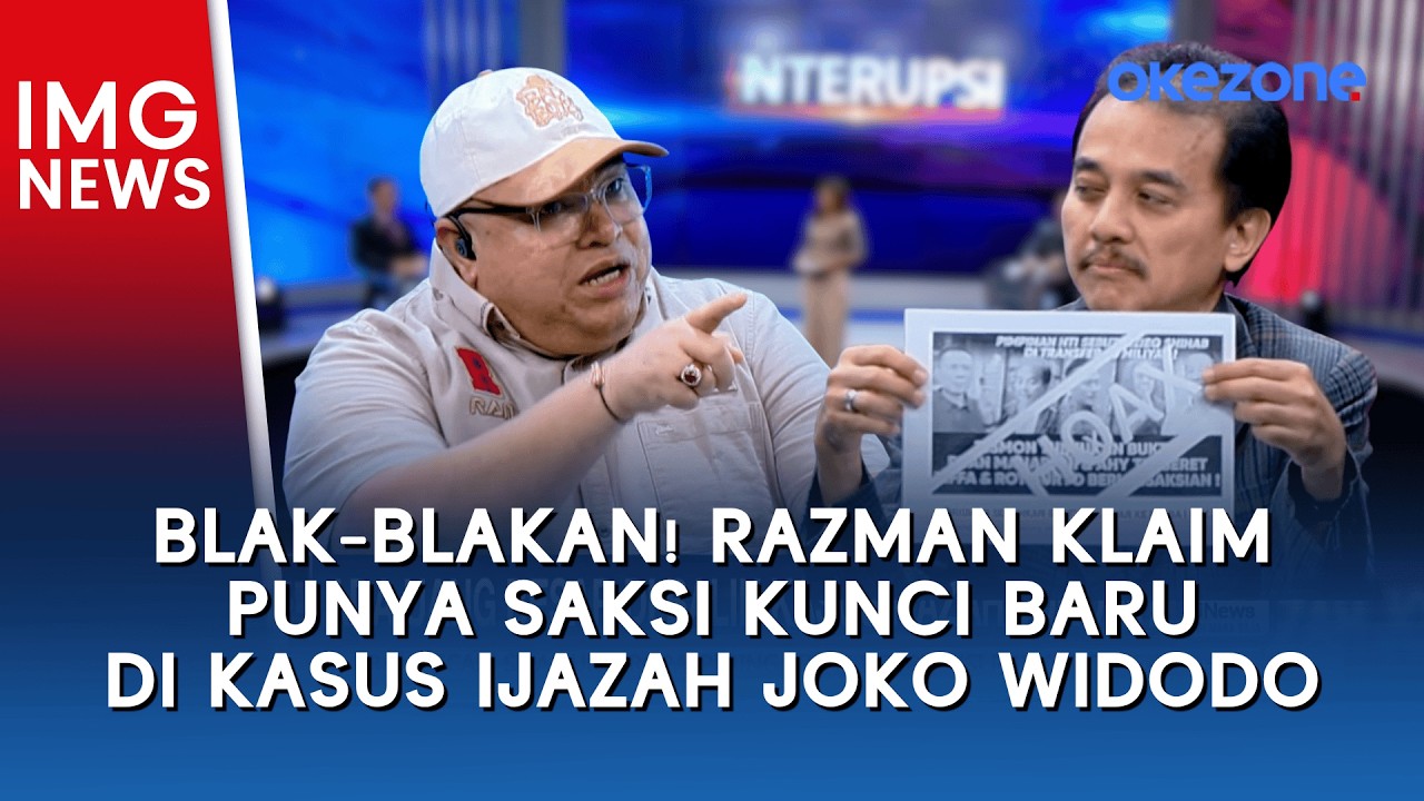 Blak-Blakan! Razman Klaim Punya Saksi Kunci Baru di Kasus Ijazah Jokowi | Interupsi