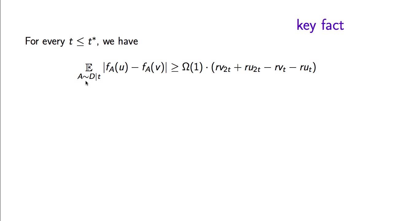 Expanders - Lecture 4 - Part 6