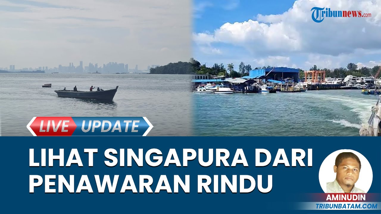 Naiki Kapal Speed Boat Batam I, Walkot Belah Laut Lihat Singapura dari ...