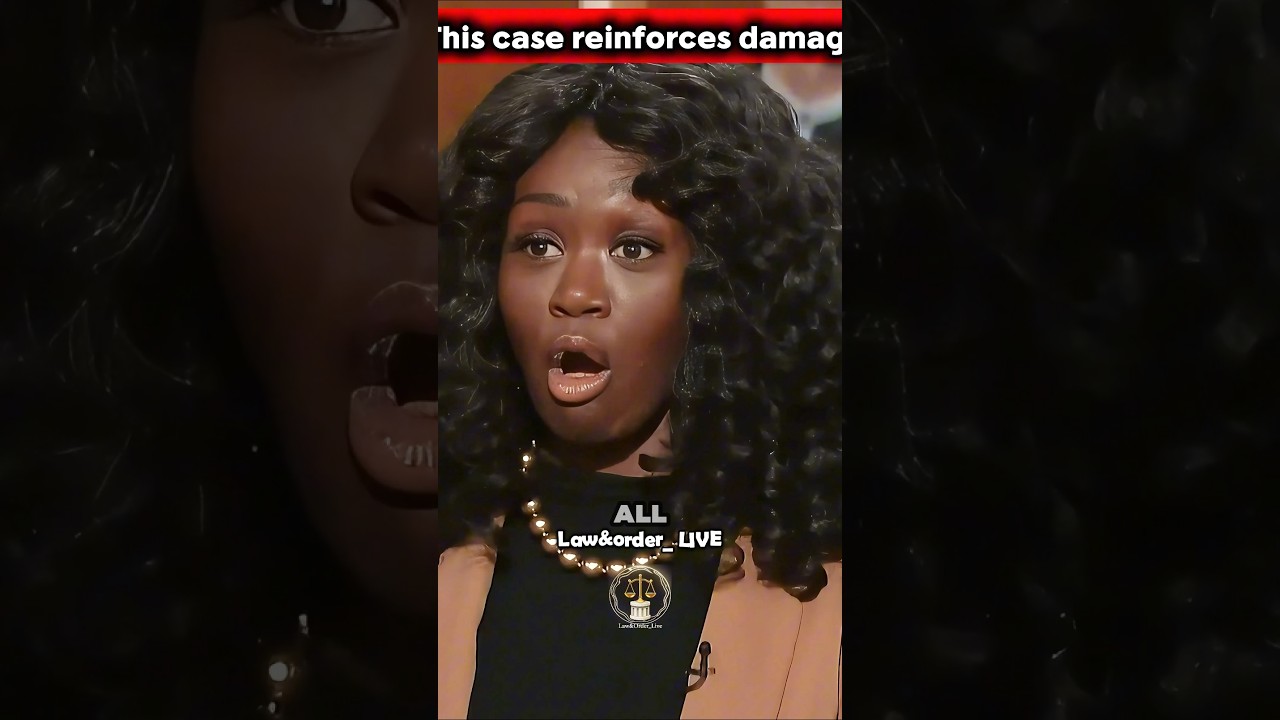 Wrong imitation turns into a $10K lawsuit 😱⚖️ #lawandorderlive