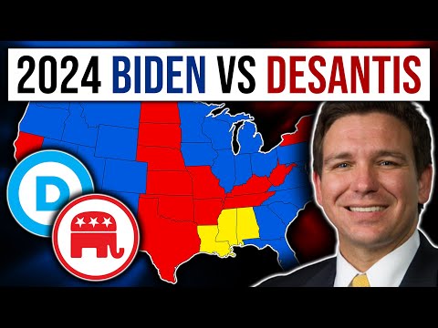 2024 Joe Biden vs Ron DeSantis Presidential Election Prediction | 2024 Election Analysis