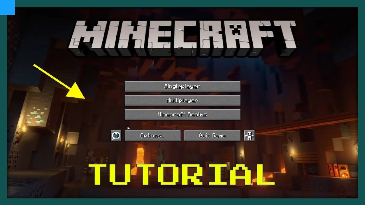 Minecraft Fancy Cave Animations Tutorial