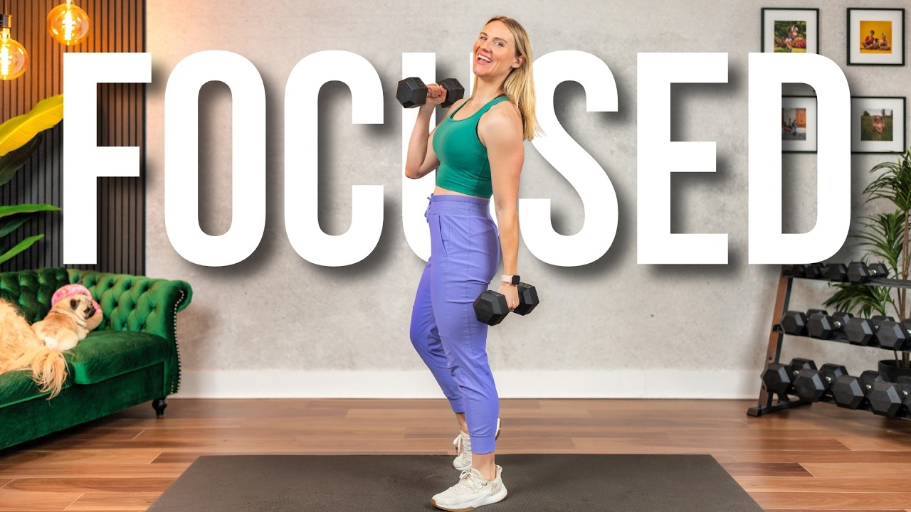 15 min. NO REPEAT Upper Body Pull Strength Training (Back & Biceps) FOCUSED