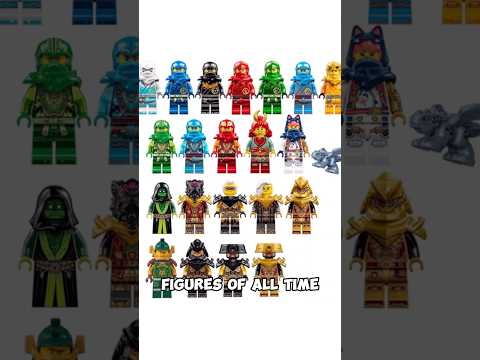Top 5 Best LEGO Ninjago Dragons Rising Minifigures|#ninjago #legoninjago #dragonsrising #shorts