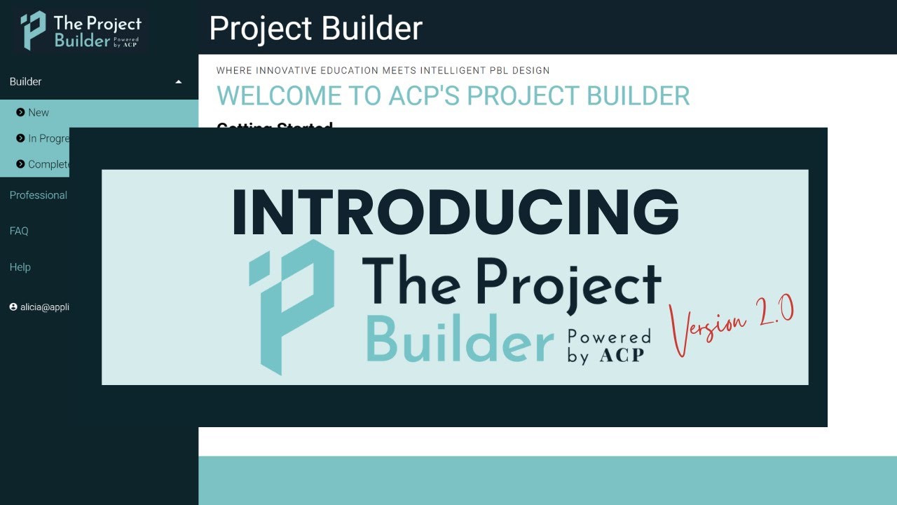 The Project Builder by ACP Version 2.0