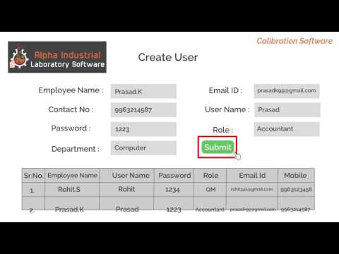 HOW TO USE LIMS ERP SOFTWARE FOR CALIBRATION