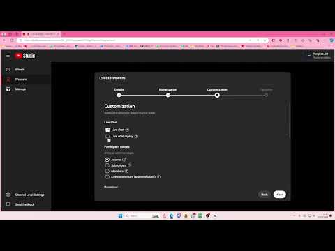 😍 BASICS: How To Turn On Your Chat Replay On Your YouTube Live | Step by Step