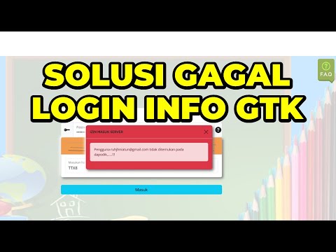 SOLUSI TIDAK BISA LOGIN KE INFO GTK TAHUN 2025 |CARA MENGATASI GAGAL LOGIN INFO GTK TAHUN 2025