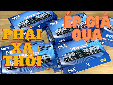 XẢ THU HỒI VỐN - MÁY NÂNG TIẾNG NEX MP300 BẢN MỚI NHẤT