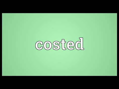 Costed Meaning