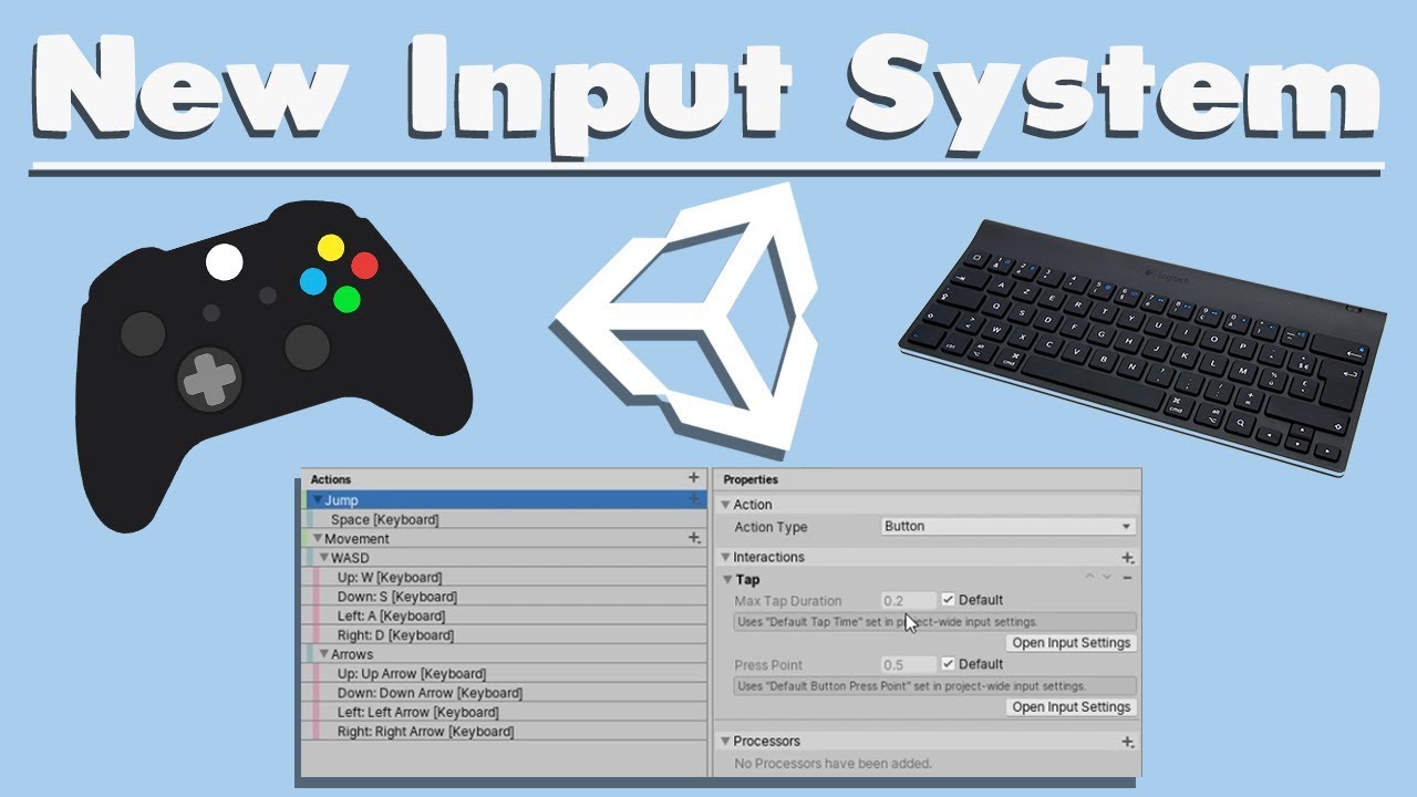 New Unity INPUT SYSTEM - Getting Started