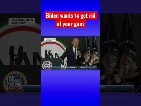 Biden’s strange comment about ‘taking on government’ with guns #biden #shorts #shortsfeed