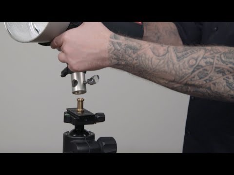 Kupo Round Stud with 3/8"-16F and 1/4"-20F Receivers