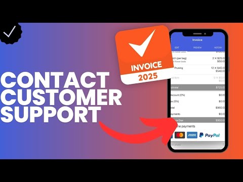 How to contact the customer support in Invoices?