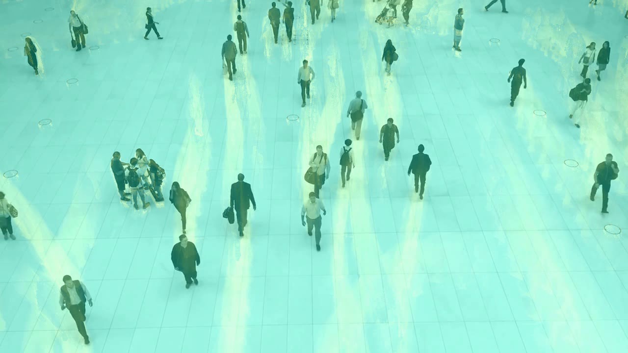 Population Density & Flow Heat Map