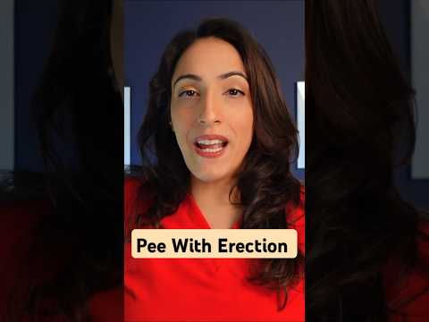 Peeing with an erection?