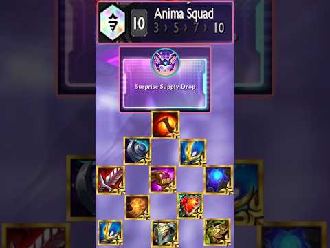All Item Radiant 10 Anima Squad (Surprise Supply Drop)? | TFT SET 14 RANKED #tftset14