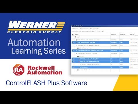 Updated ControlFLASH Plus Software Tool Restores Firmware