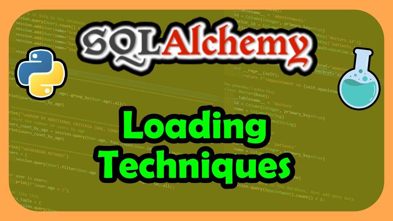 Python SQLAlchemy ORM - Relationship Loading Techniques