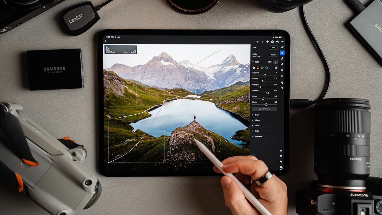How I Use the iPad M4 pro For Photo Editing - Workflow + Editing + Exporting